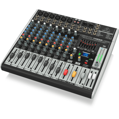 Behringer X1222USB Xenyx Mixer with Audio Interface - from Inta Audio UK